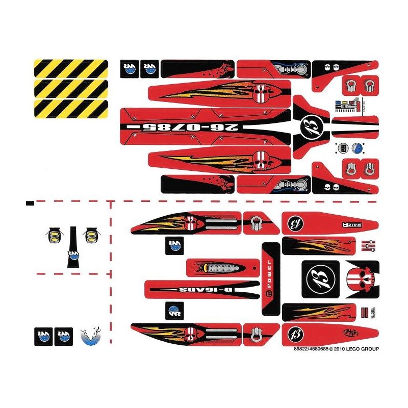 Sticker 8863 Blizzard's Peak - Steinplanet.ch - LEGO® Einzelteile ...